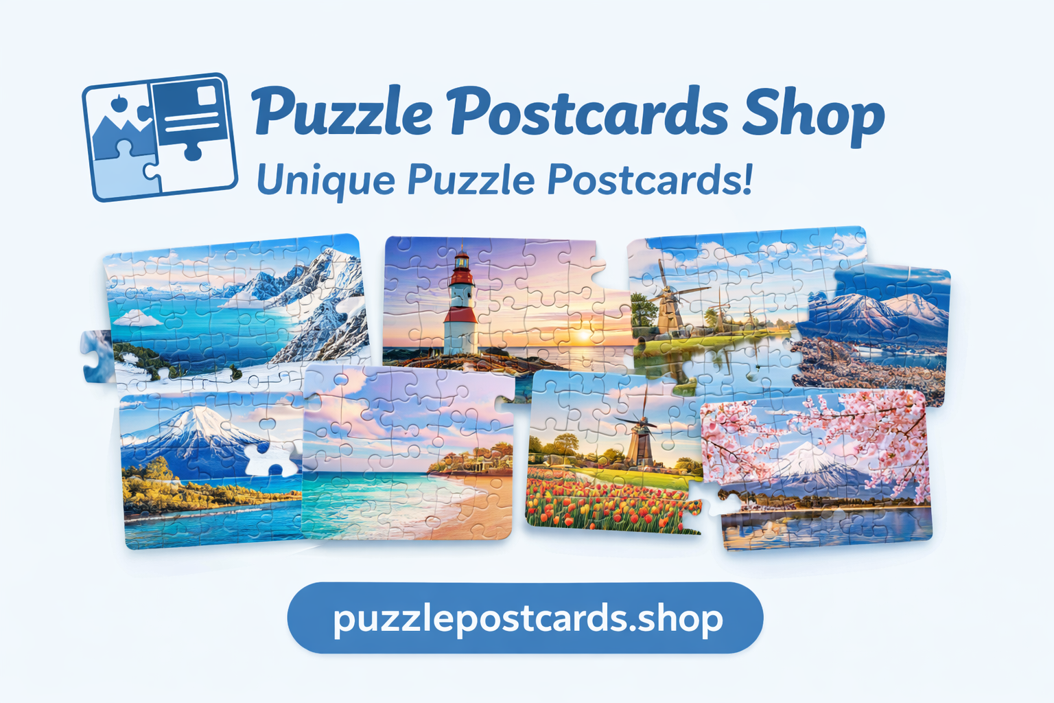 Puzzle Postcards | A Postcard They Have to Solve